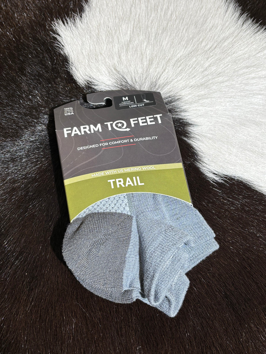 Farm to Feet Socks Trail Lowcut – Superlamb